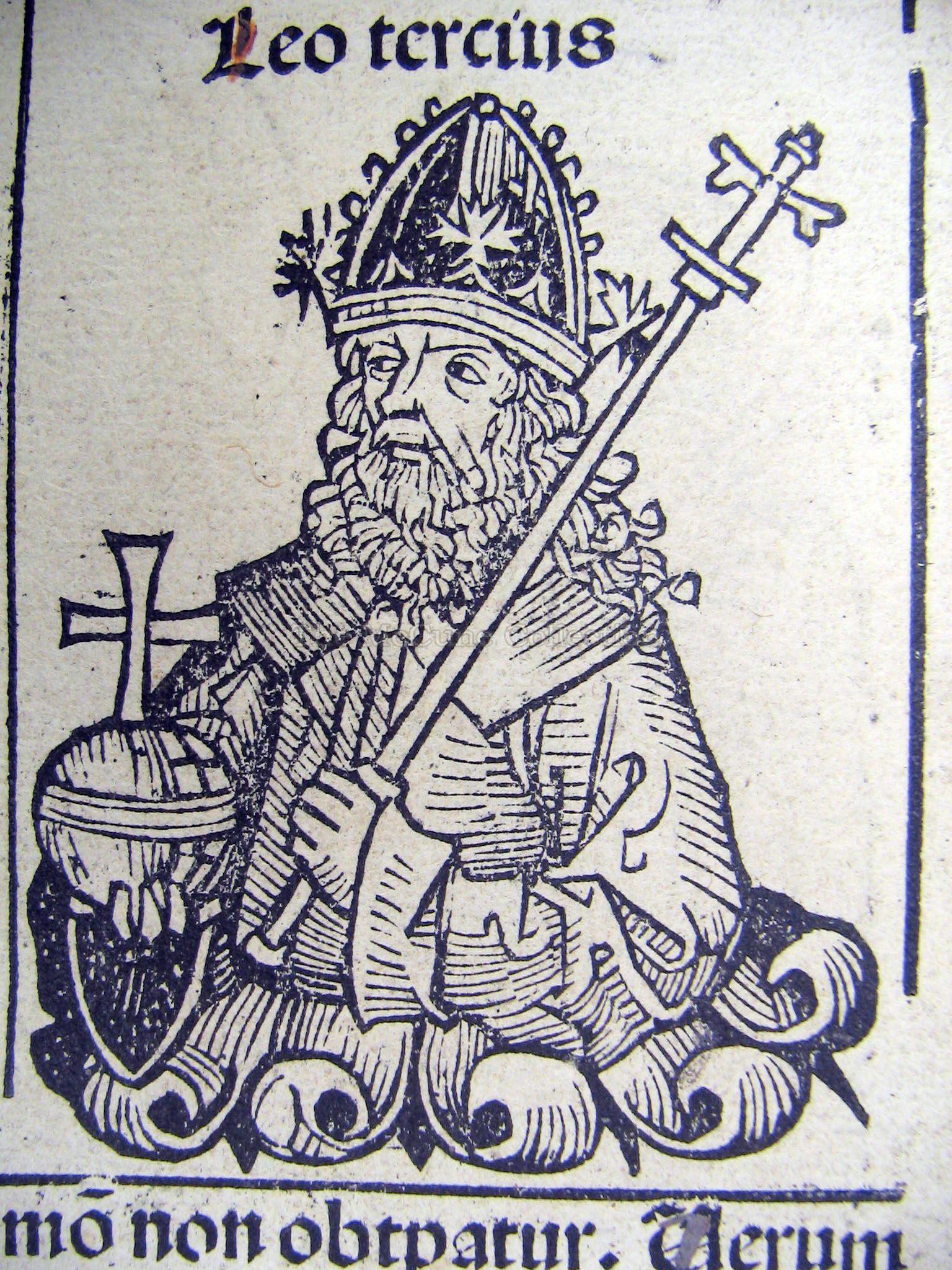 Incunabula Leaf Nuremberg Chronicles • The McCune Collection